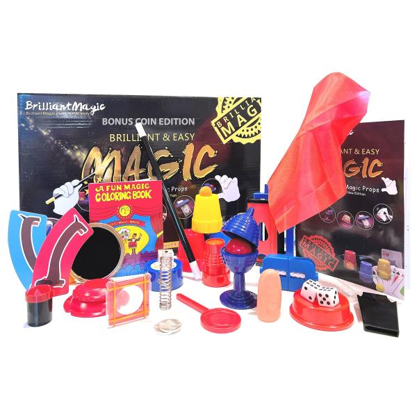 商品名: Canailles マジックキット 本物の魔法のコインとトリック付き Canailles Black Box Magic Kit - Deluxe Set for All Ages - 27+ Essential Tricks f...