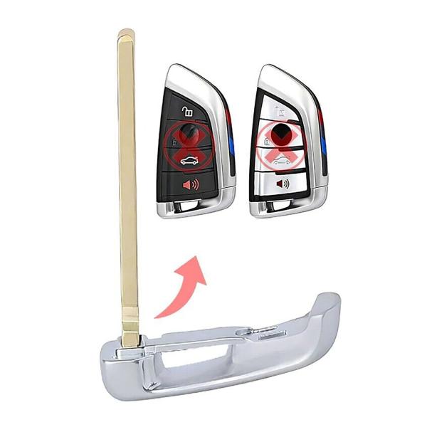商品名:  1x New Quality Replacement Key Fob Remote Uncut Insert Blade Compatible with &amp; Fit for BMW - MPN NBGIDGNG1-09ブ...