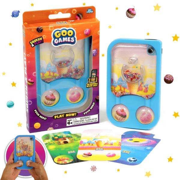 商品名:  GooGames, Hand-Held Water Games with Floating Treasures, Sensory Fidget Game Adventures, Non-Toxic, No-Mess, Mesme...