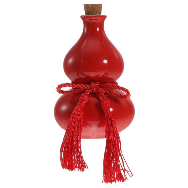 商品名:  IMIKEYA Gourd Wine Set Pottery Wine Pitcher Wine Cruet Chinese Flask Bottle Ceramic Wine Bottle Tea Canister Wu Go...
