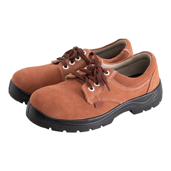 商品名:  Men's Steel Toe Work Shoes - Water Resistant Leather, Non Slip Rubber, Ideal for Industrial &amp; Construction, Pr...