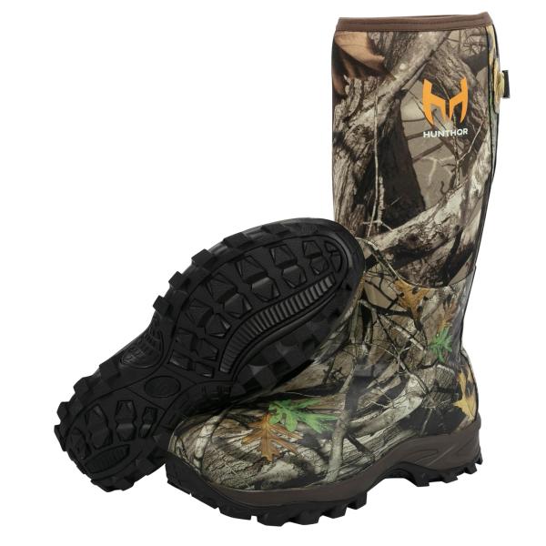 商品名:  Hunthor Rubber Hunting Boots for Men, Insulated Waterproof 6mm Neoprene Boot for Hunting (Camo,8)ブランド: Hunthor商品サイ...