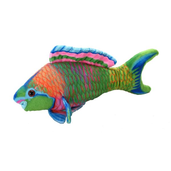 商品名:  Wild Republic Coral Reef, Parrotfish, Stuffed Animal, 6 inches, Gift for Kids, Plush Toy, Fill is Spun Recycled Wa...