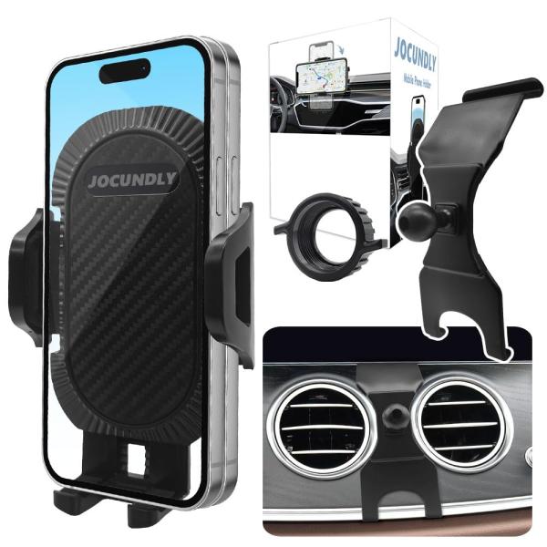 商品名:  JOCUNDLY Car Phone Mount 2017-2023 E Class and 2018-2023 CLS Class [Thick Case Friendly] Mobile Phone Holder Cell ...