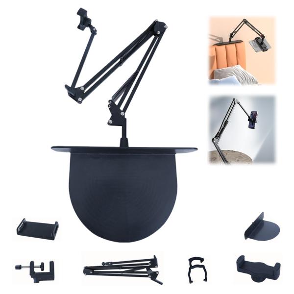 商品名:  VASTFLY Hidden Bedside Phone Tablet Holder Retractable, Adjustable, Hidden Insertable Slit Clip-on Phone Tablet Ho...