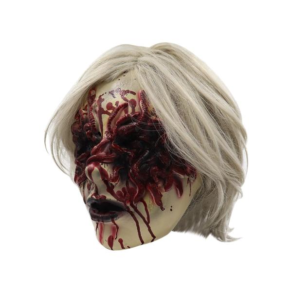 商品名:  Halloween Party 9 Halloween Headgear Female Headgear Horror Alien White Haired Female Devil Headgear Devil Headgea...