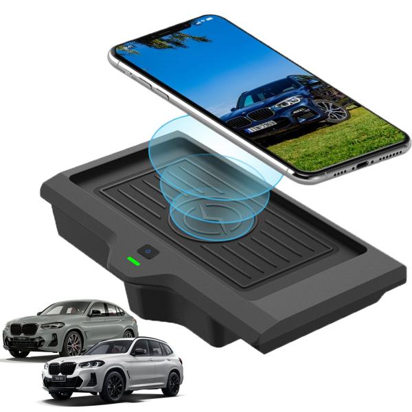 商品名:  Qi Car Wireless Charger for BMW X3 Accessories G01 2018 2019 2020 2021 2022 2023 X4 2019 2020 2021 2022 Accessorie...
