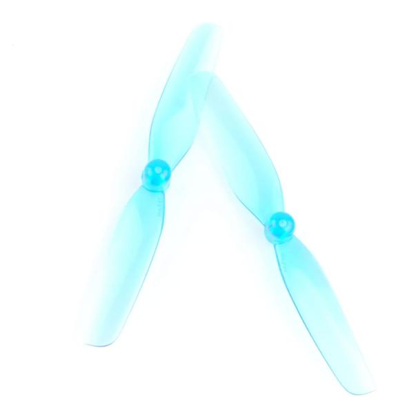 商品名: HQProp 65mm プロペラセット 1.5mm シャフト 20個 (10x CW / 10x CCW) (透明ブルー) 20pcs HQProp 65mm Propeller Set 1.5mm Shaft (10x CW /...