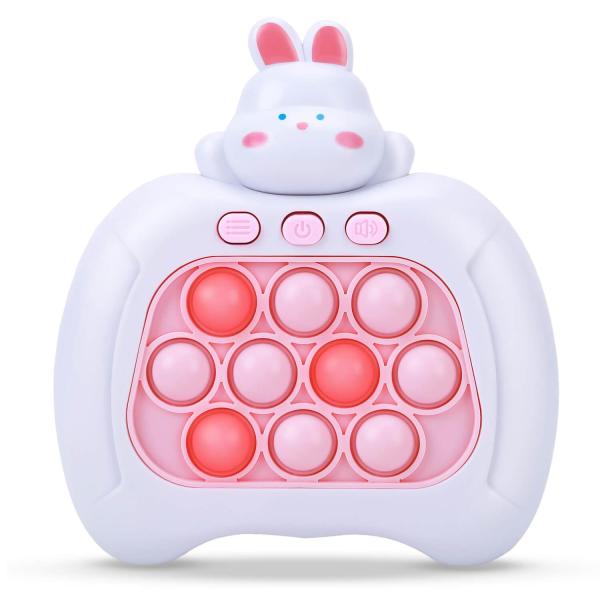 商品名: アップグレード 高速プッシュ ハンドヘルド バブルゲーム ポップフィジェットライトアップ プロゲームおもちゃ 電子クイックプッシュゲーム フィジェット感覚おもちゃ 6 7 8 9歳 子供 女の子 誕生日プレゼント HLXY Fas...