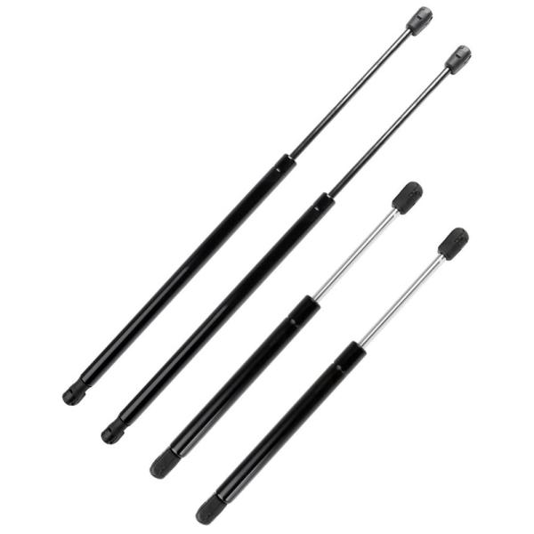 商品名:  Yazyu 4pcs Hood Trunk Lift Supports Front Rear Side Gas Charged Shock Strut Smooth Steel E81942701Cp Sg230123 E819...