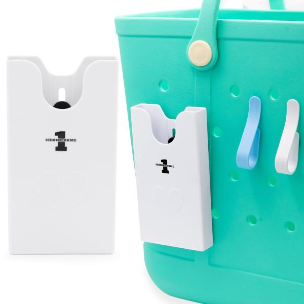 商品名: 1CHOICE-HOME 携帯電話ケースホルダーとフックアクセサリー Boggバッグとビーチバッグに対応 1CHOICE-HOME - Phone Holder and Hooks for Bogg Bag and Tote Ba...
