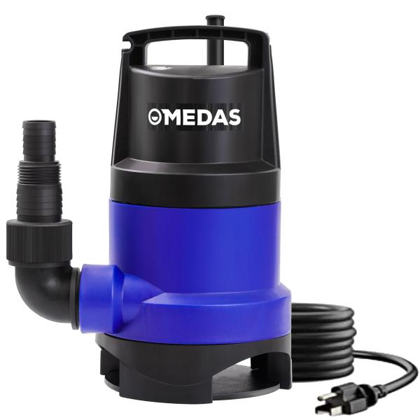 商品名:  MEDAS 1HP 3434 GPH Sump Pump Submersible Clean/Dirty Water Pump Portable Utility Pump with 16.4ft Cord for Swimmin...