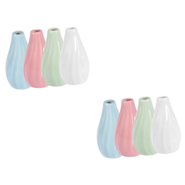 商品名:  IMIKEYA 8 Pcs Flower Vases for Centerpieces Floral Vases for Centerpieces Minimalist Vase Ceramic Flower Vase Deco...