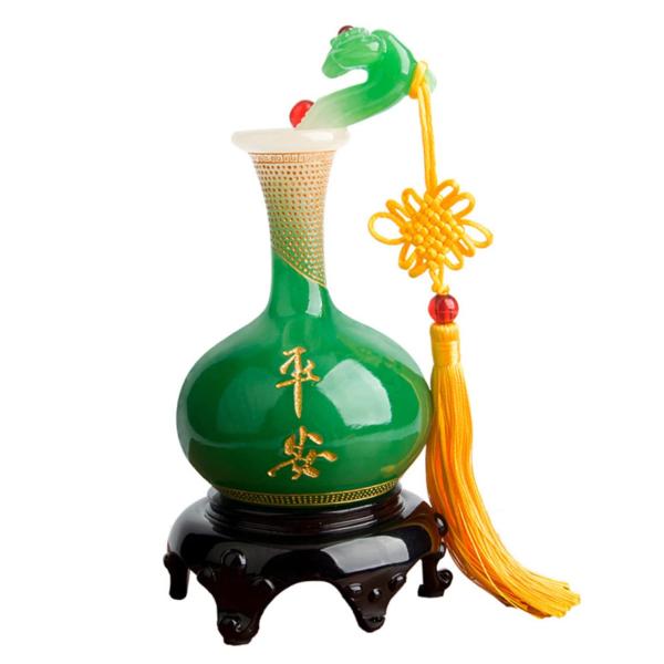 商品名:  Abaodam Peace and Ruyi Vase Small Flower Vase Vases for Decor Fit for Vase for Decor Chinese Lucky Vase Chinese Ru...