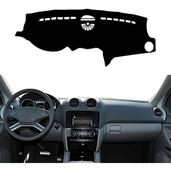 商品名: ダッシュボードカバー ダッシュマット、メルセデス Be-nz M クラス 2006-2011 ダッシュボードカバーマットサンシェード保護カーペットアンチグレア Dashboard Cover Dash Mat for Merced...