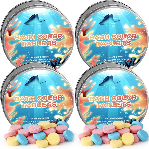 商品名:  Dansib Bath Color Tablets Moisturizing Bath Fizzies with Natural Ingredients Bath Tablets Water Tablet Brightly Co...
