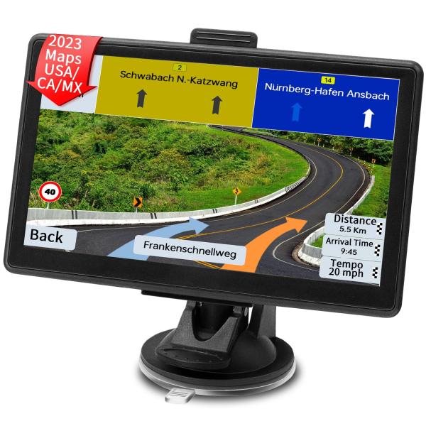 商品名:  GPS Navigation for Car Truck Navigator - Navigation System with 2023 America/CA/MX Offline Maps Free Lifetime Upda...