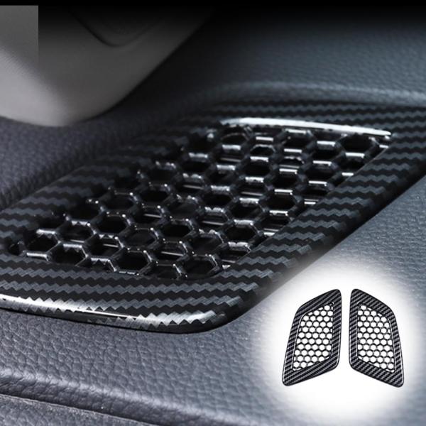 商品名:  MUXEE 2PCS Dashboard Upper Air Vent Cover Trim for Honda CRV 202 2024 - ABS Carbon Fiber Sport Interior Accessorie...