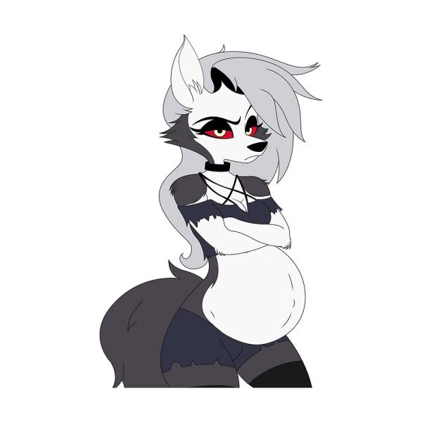 商品名:  ALOWOS 5.1" Furry Loona Anime Car Stickers for Car Hoods Car Door Trunk Lid Car Window Car Rearview Mirror Occlusi...