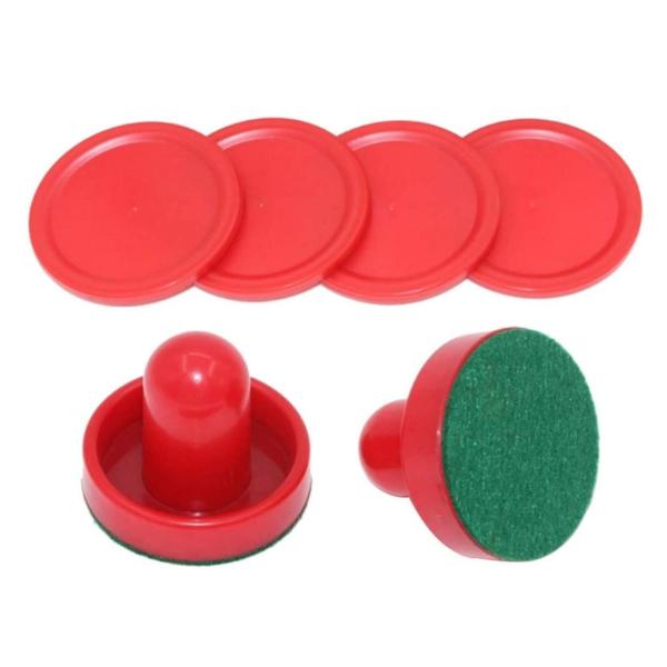商品名:  Air Hockey Pushers and Red Air Hockey Pucks, Goal Handles Paddles Replacement Accessories for Game Tables,Table Ac...