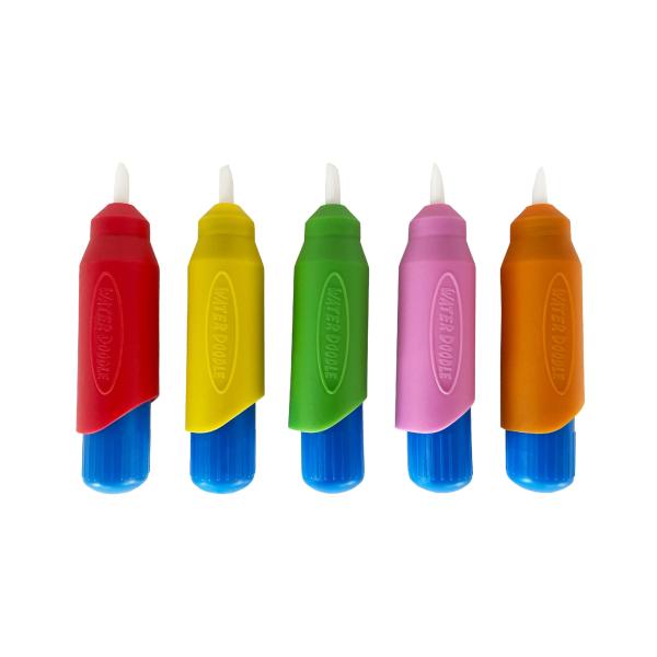 商品名: Kanga Toys マルチカラーアクアブラシ5本セット 交換用ウォーター落書きワウペン 絵本やマジックマット用 対象年齢3歳以上 5 Multi-Color Aqua Brushes, Paint with Water Brus...