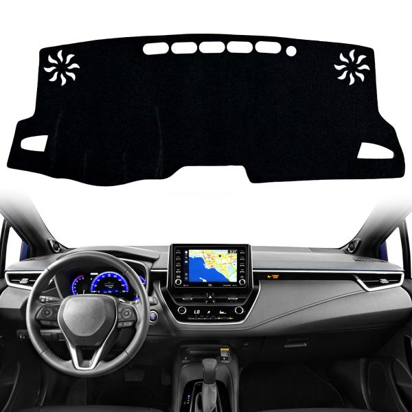 商品名: Biifoxee ダッシュカバー カスタムフィット トヨタ カローラ 2019 2022 ダッシュボードカバー ダッシュカバー ダッシュマット プロテクター カーペットパッド アクセサリー Biifoxee Dash Cover ...