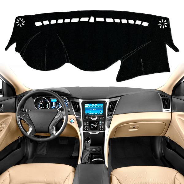 商品名: Biifoxee ダッシュカバー Hyundai Sonata 2011-2014用 ダッシュボードカバー ダッシュカバー ダッシュマット プロテクター カーペットパッド アクセサリー Biifoxee Dash Cover Cu...