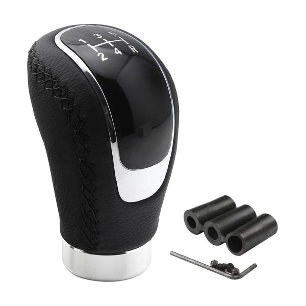 商品名: Osilly 5スピードシフトノブ、加重マニュアルギアシフターノブ、レザーギアシフトハンドル、自動車用マニュアルユニバーサルトランスミッション、インテリアオートマチック交換部品(ブラック) Osilly 5 Speed Shift...