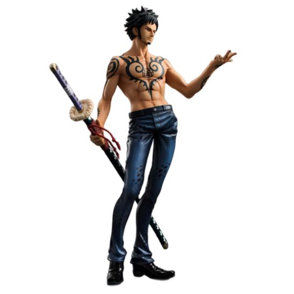 商品名:  Trafalgar D. Water Law (Death Surgeon) Figure PVC Anime Character Models Figurines Collection Toys Decorative Doll...