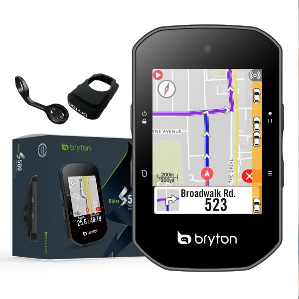 商品名:  Bryton Rider S500 2.4" Color Touchscreen GPS Bike/Cycling Computer Offline USA/CA Map with Navigation (Rider S500 ...