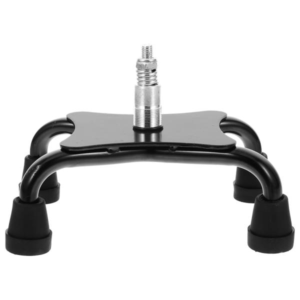 商品名: Hemoton 杖フットパッド ウォーキングポール チップ トレッキングチップ 交換用 クワッドケーンチップ ハイキングポールプロテクター クライミングケーン フットベース 松葉杖エンドマット 滑り止めヘッド ソフトラバー アルミ...