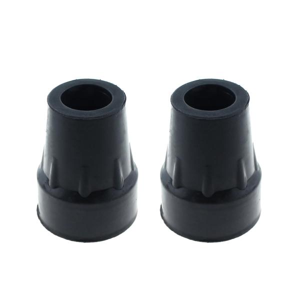 商品名:  RLECS 2PCS Replacement Cane Tip Cane Foot Pad 7/8 Inch Black Rubber Cane Tip Length 55MM/2.16Inch Suitable for Und...