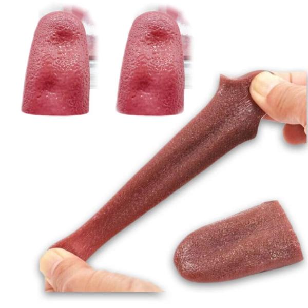 商品名:  7 Pcs Fake Tongue,Realistic Stretchable Tongue Toy for Halloween Pranks and Comedy Magic Tricks Magicians Prop Acc...