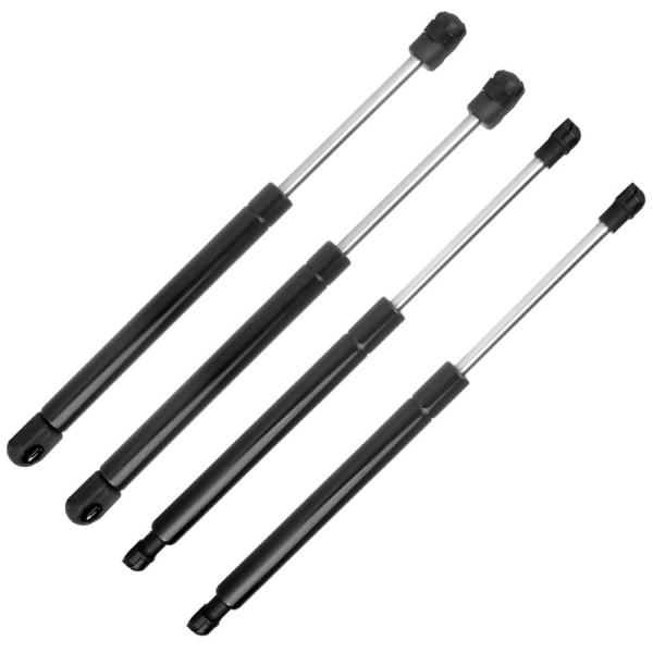商品名:  CARABBIT 4pcs Hood Trunk Lift Supports Front Rear Side Gas Charged Shock Struts Smooth Steel Sg325030 E81941201Cp ...