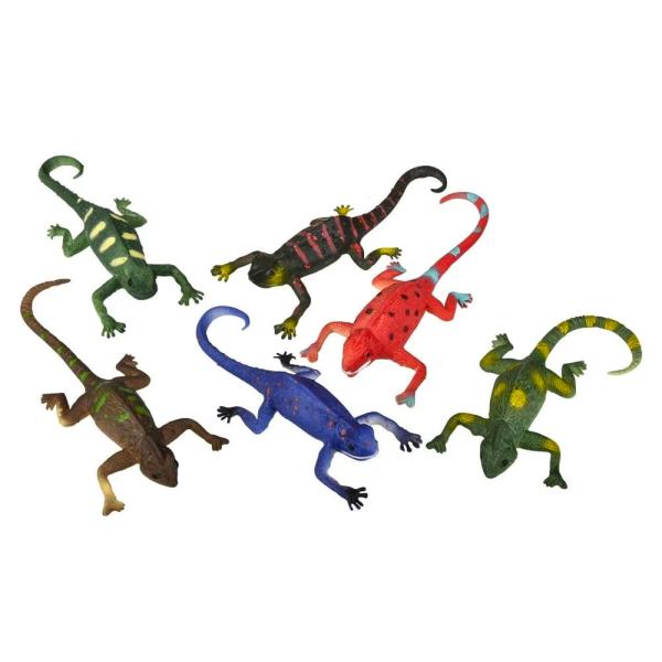 商品名:  Set of 6 Color Changing Lizards Toy - Thermal - Changes Colors in Cold and Warm Water or Places (Random Colors)ブラン...