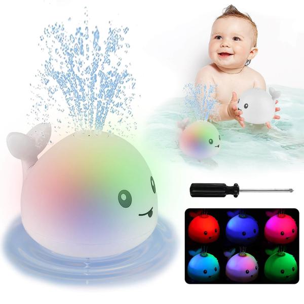 商品名:  Toddla Whale Bath Toy Sprinkler - Bath Toys for Toddlers 1-3 - Bathtub Toys for Infants 6-12 Months Toddlers Age 2...