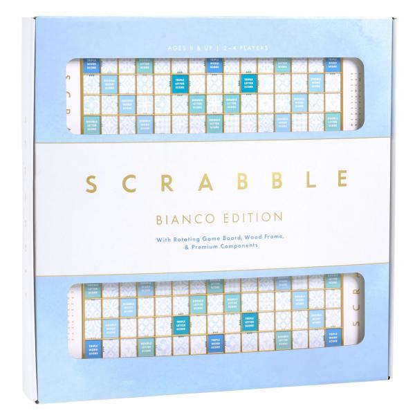 商品名: WS Game Company スクラブルビアンコエディション 回転木製ゲームボード付き WS Game Company Scrabble Bianco Edition with Rotating Wooden Game Boar...