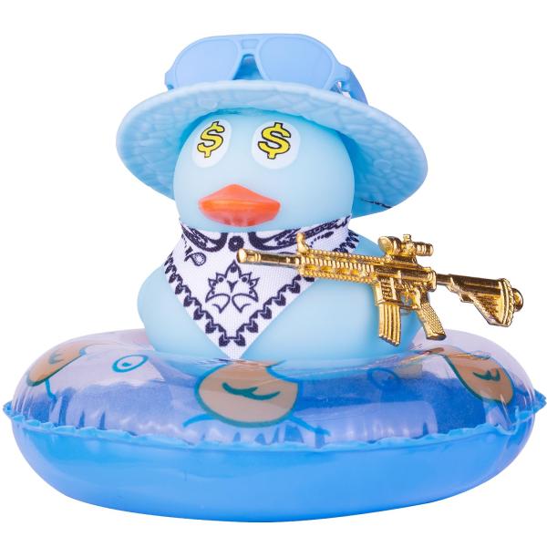 商品名:  MuMyer Colorful Car Rubber Ducks Expressive Duck Dashboard Decorations Accessories with Mini Hat Swim Ring Necklac...