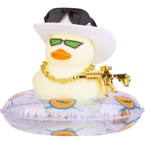 商品名:  MuMyer Colorful Car Rubber Ducks Expressive Duck Dashboard Decorations Accessories with Mini Hat Swim Ring Necklac...