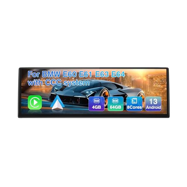 商品名:  AWESAFE 14.9" Screen Android 13 Car Stereo for BMW 3/5 Series E60 E61 E63 E64 E90 E91 E92 CCC (2004-2008), 8 core ...