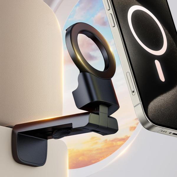 商品名:  WixGear Universal Airplane in Flight Phone Mount, for MagSafe Phones, Handsfree Phone Holder for Desk with Multi-D...
