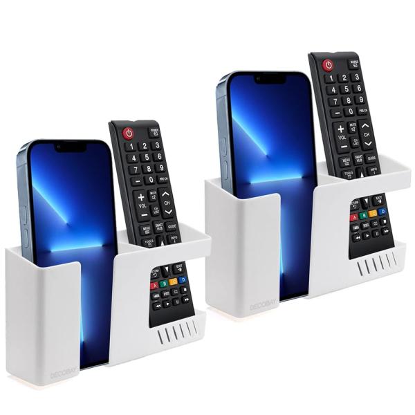商品名:  Decobay D3 Wall Mount Phone Holder, Punch-Free Wall-Mounted Mobile Phones Charging to Stand, Sticky Remote Control...