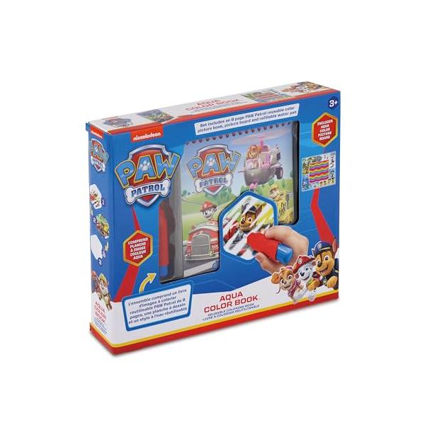 商品名: Paw Patrol アクア 再利用可能な塗り絵 - 幼児のための散らからない塗り絵 - 飛行機旅行活動 詰め替え可能なペン付き - 子供のためのPuptastic Paintless Paint - 3歳以上の幼児向けウォーター...
