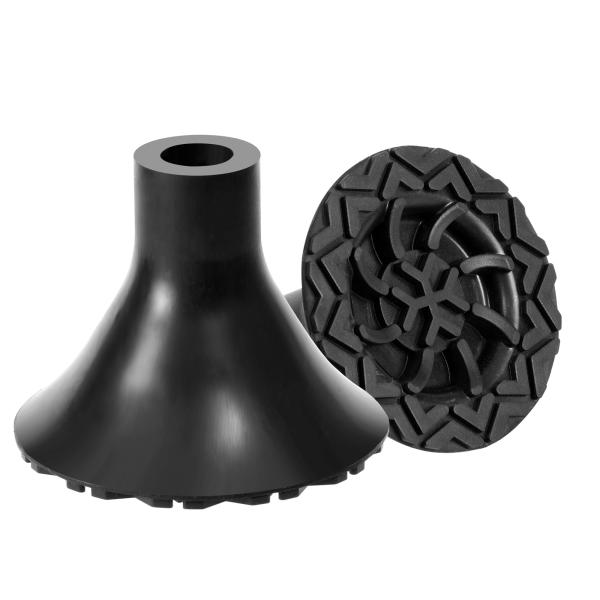 商品名:  Kotiorname Cane Tip &amp; Crutch Tips, 3/4” Cane Rubber Tips with Wide Base, Heavy Duty Walking Stick Tips, Non Sl...