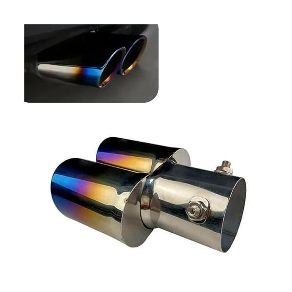 商品名:  Slykew 1 PC Car Stainless Steel 5.5" Tailpipe, 3.3" Outlet to 2.4" Inlet High Temperature Resistant Crimped Exhaus...