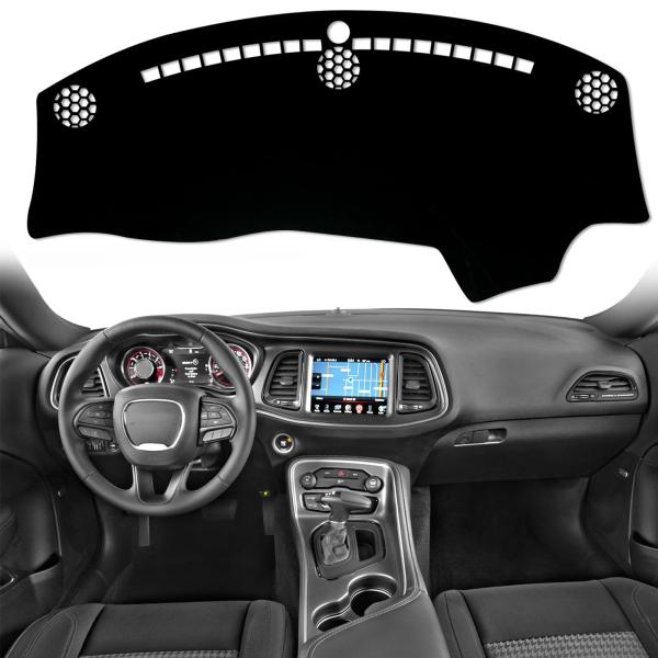商品名: Biifoxee ダッシュカバー ダッジ チャレンジャー 2015-2023 ダッシュボードカバー ダッシュカバー ダッシュマット プロテクター カーペットパッド アクセサリー Biifoxee Dash Cover Custom...