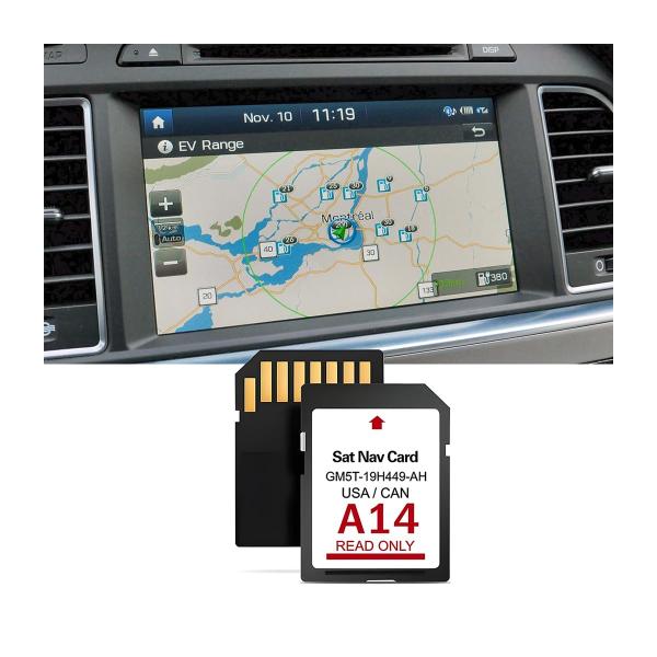 商品名: BELOMI 2023年最新 A14版 ナビSDカード GPS GM5T-19H449-AH SDカード対応 米/カナダ新地図対応 カーナビ同期システム対応 車載アクセサリー BELOMI 2023 Latest A14 Vers...