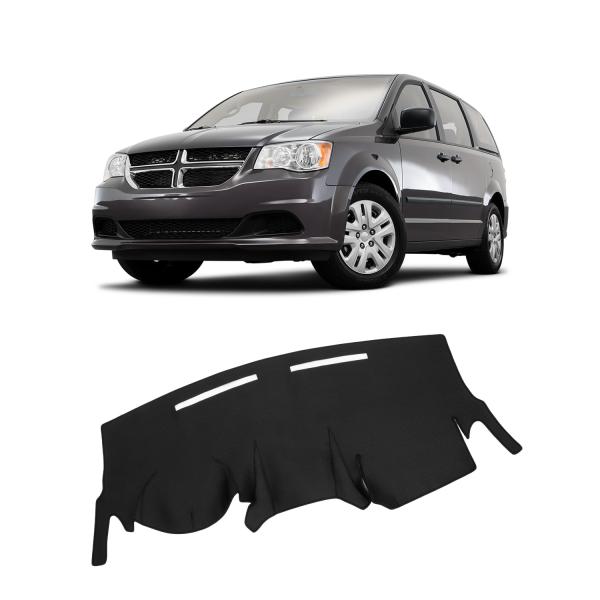 商品名: FIILINES ダッシュカバー Dodge Grand Caravan 2011-2020 Chrysler Town Country 2011-2016 ダッシュボードマットカバー 充電器アクセサリー ダッシュマット サンシェ...