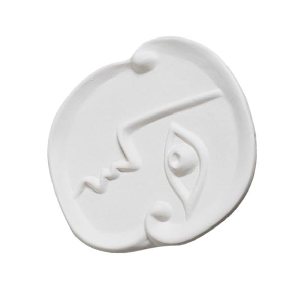 商品名:  HOMSFOU 3 Pcs Vase Small Head Statue Human Flower Pot Succulent Flower Pot Porcelain Cute Flower Pot Head Flower P...