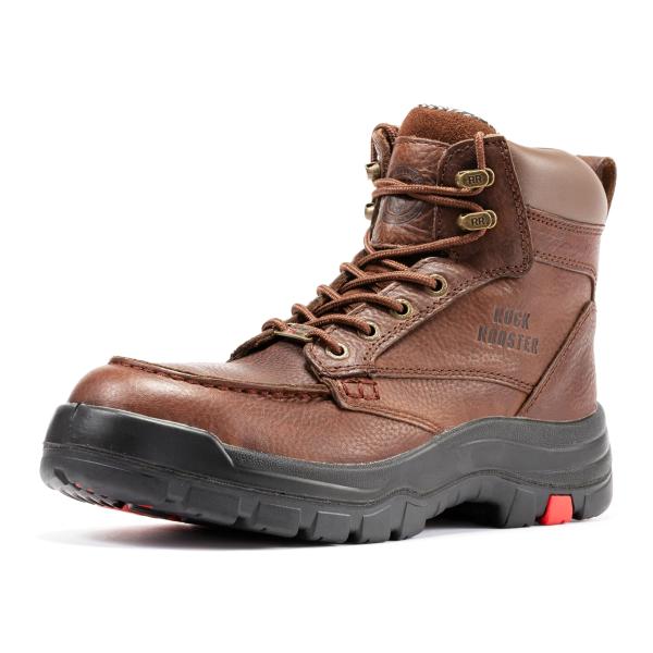 商品名:  ROCKROOSTER ZUMBRO Work Boots for Men, 6 Inch Soft Toe Comfortable Durable Electrician Work Boot(AK371-14)ブランド: RO...